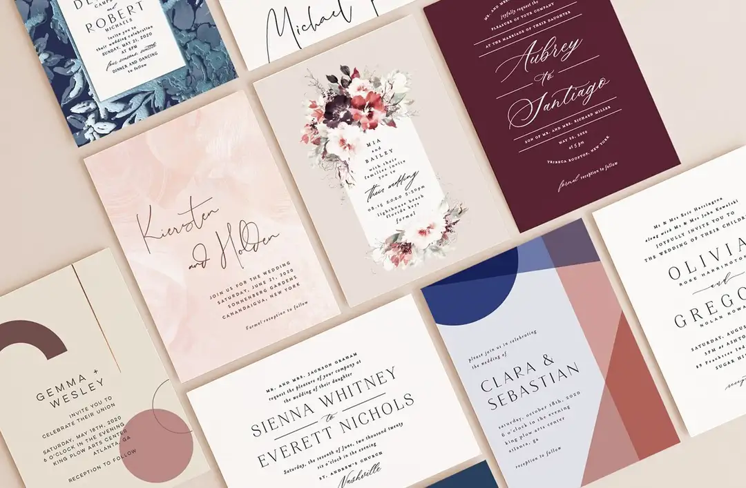 25+ Traditional Wedding Invitations for Classic Weddings