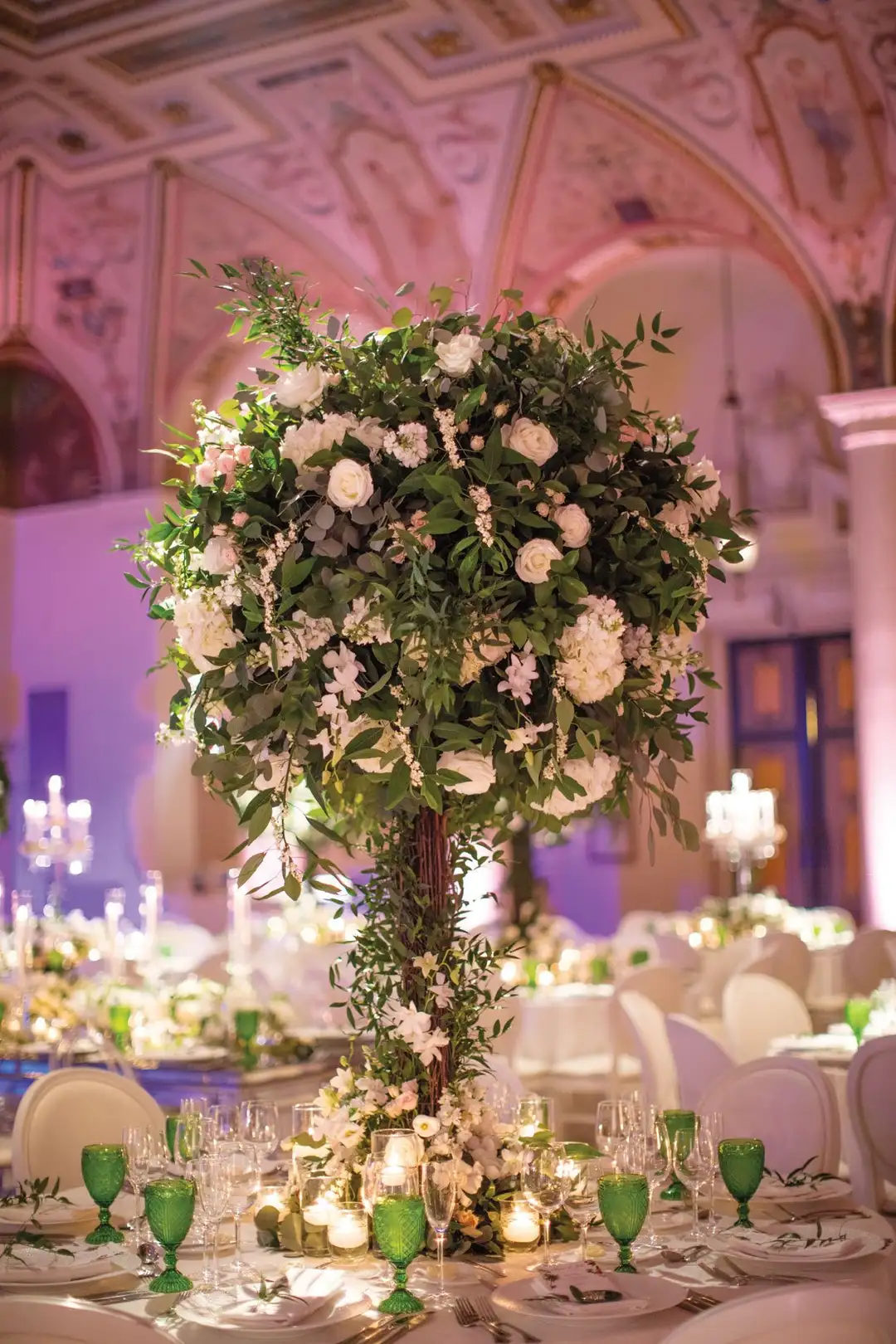 Verdant, Round Centerpiece