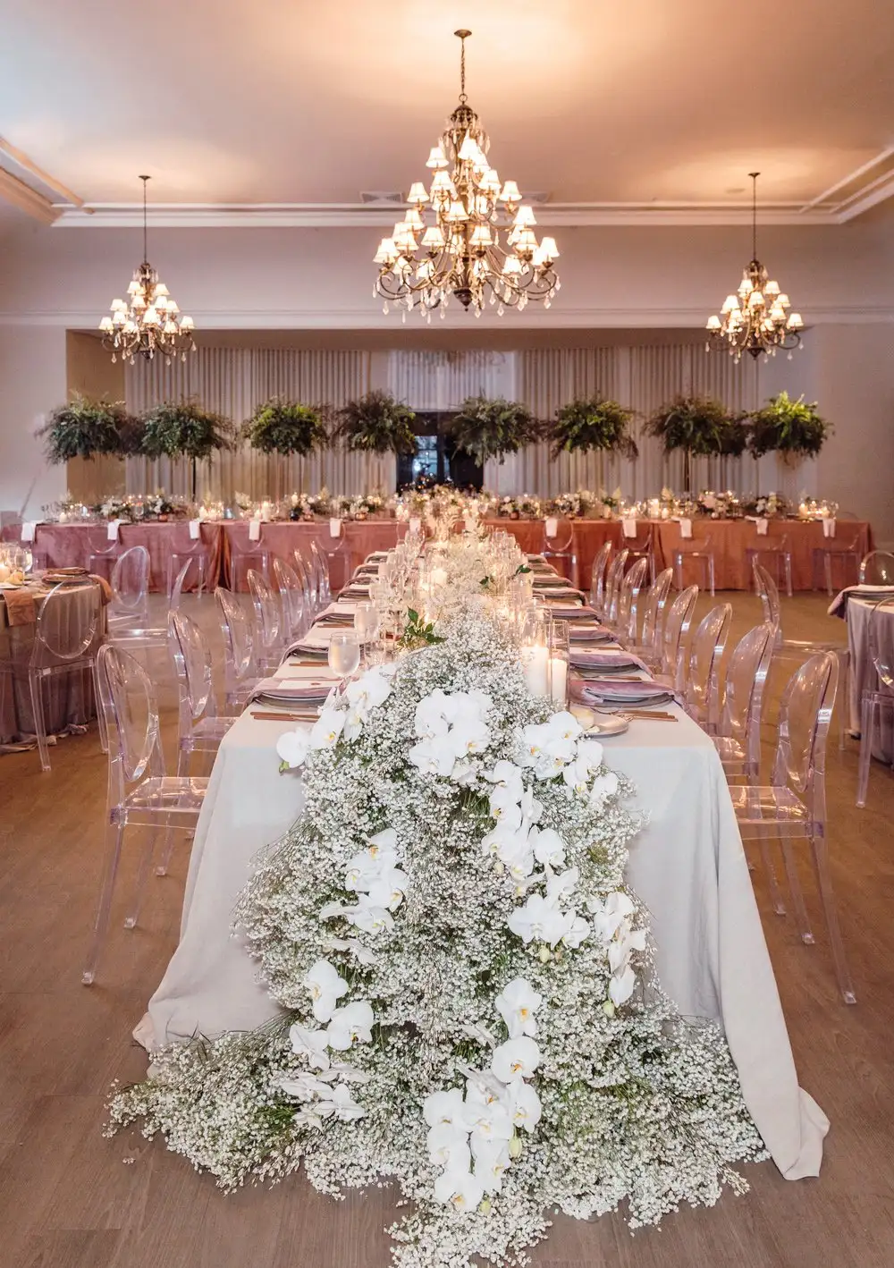 Reception Space with Ghost Chairs