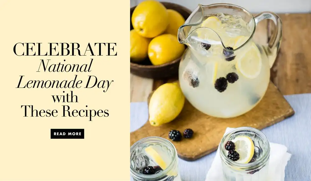 Tasty, Refreshing Lemonade Recipes for Warm-Weather Weddings