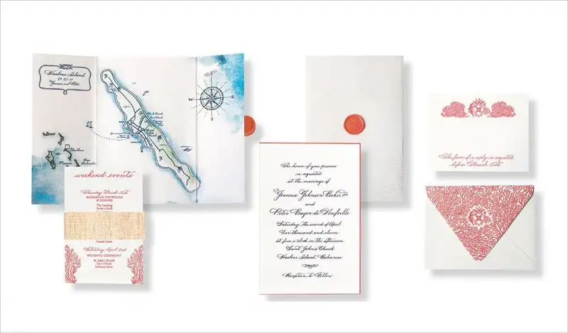Travel-Theme Destination Wedding Invitation Ideas