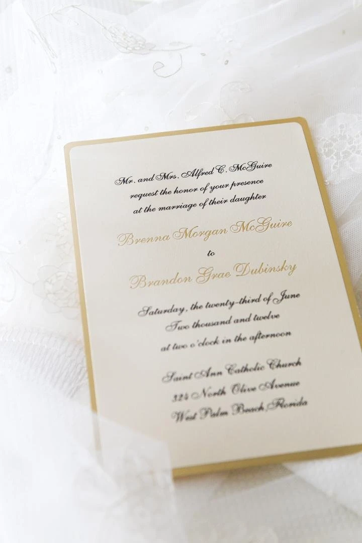 Real Wedding of Brenna McGuire + Brandon Dubinsky - Inside Weddings