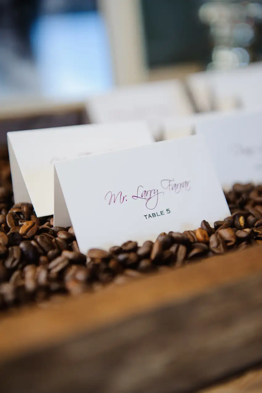 10 Ways to Incorporate Coffee & Espresso Into Your Wedding
