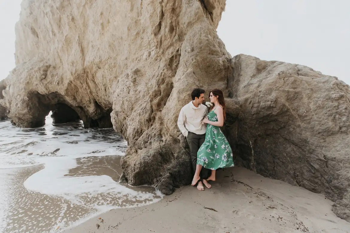 Sydney Sierota + Cameron Quiseng Engagement Shoot - Inside Weddings