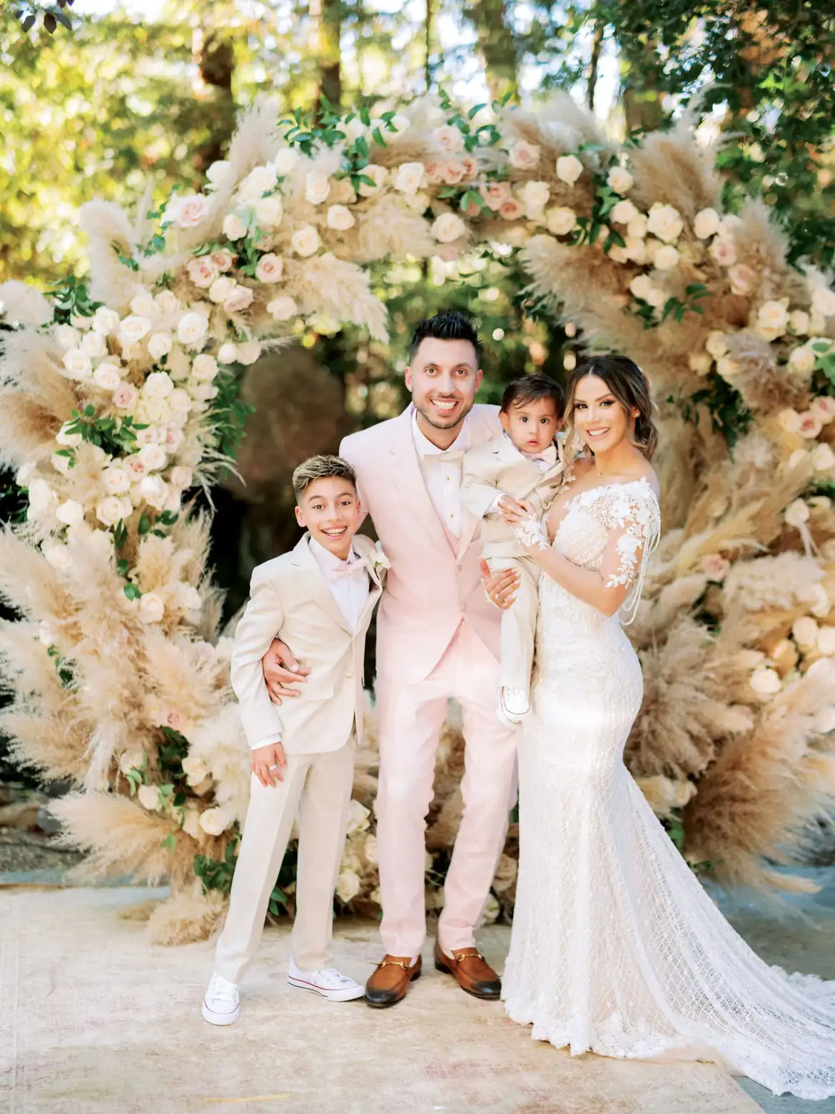 Ali and Andrea of The Royalty Family's Luxury Wedding