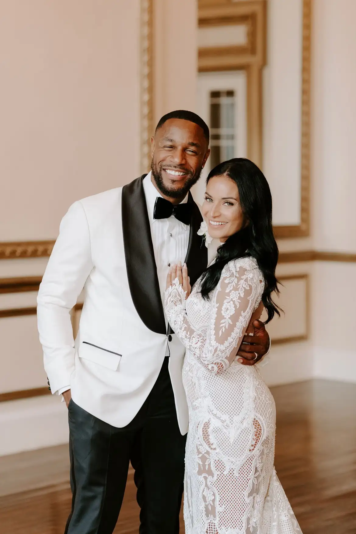 R&B Singer Tank's Modern Black-and-White Wedding to Zena Foster ...