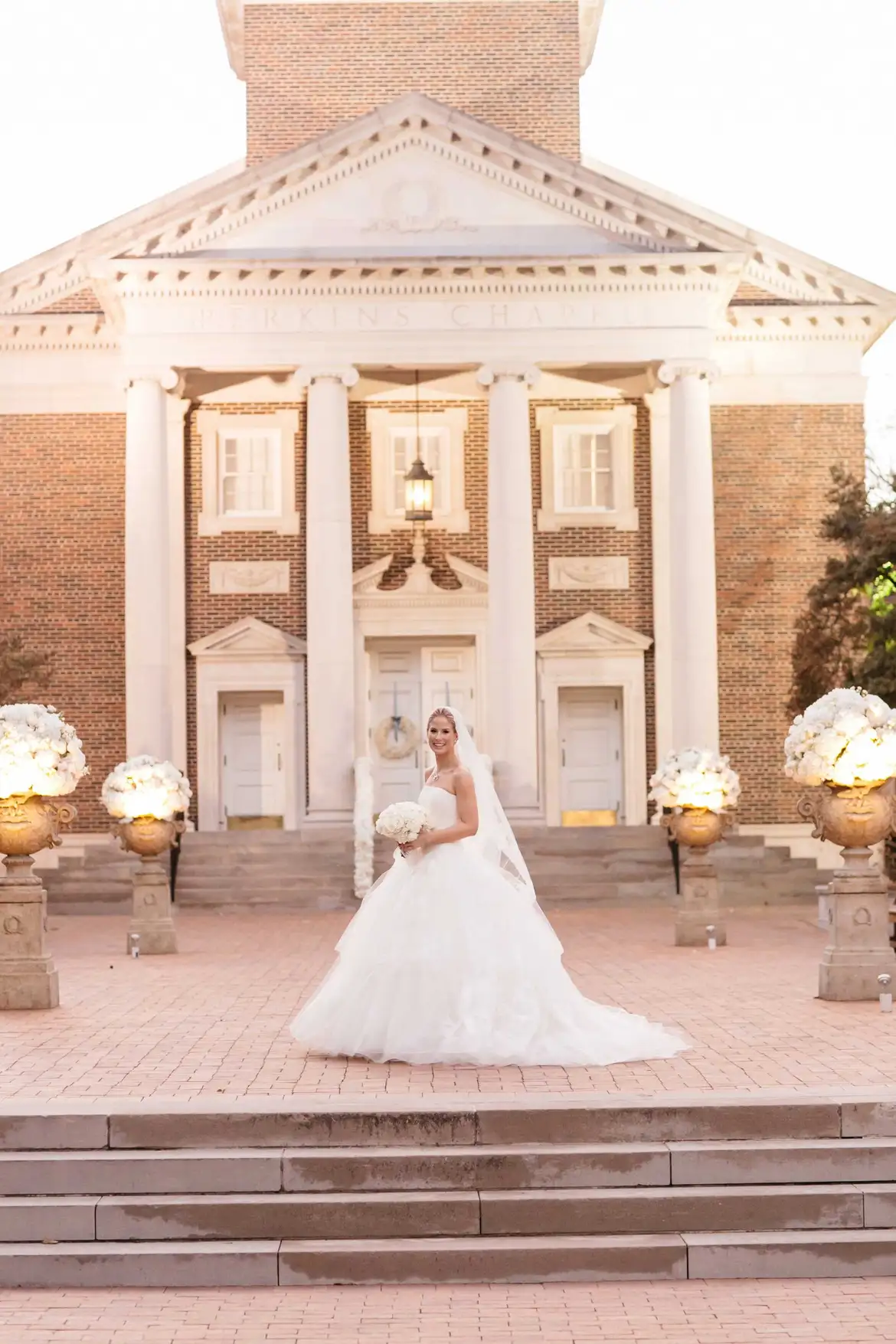 SMU Chapel Ceremony + Ballroom Reception in Dallas, Texas