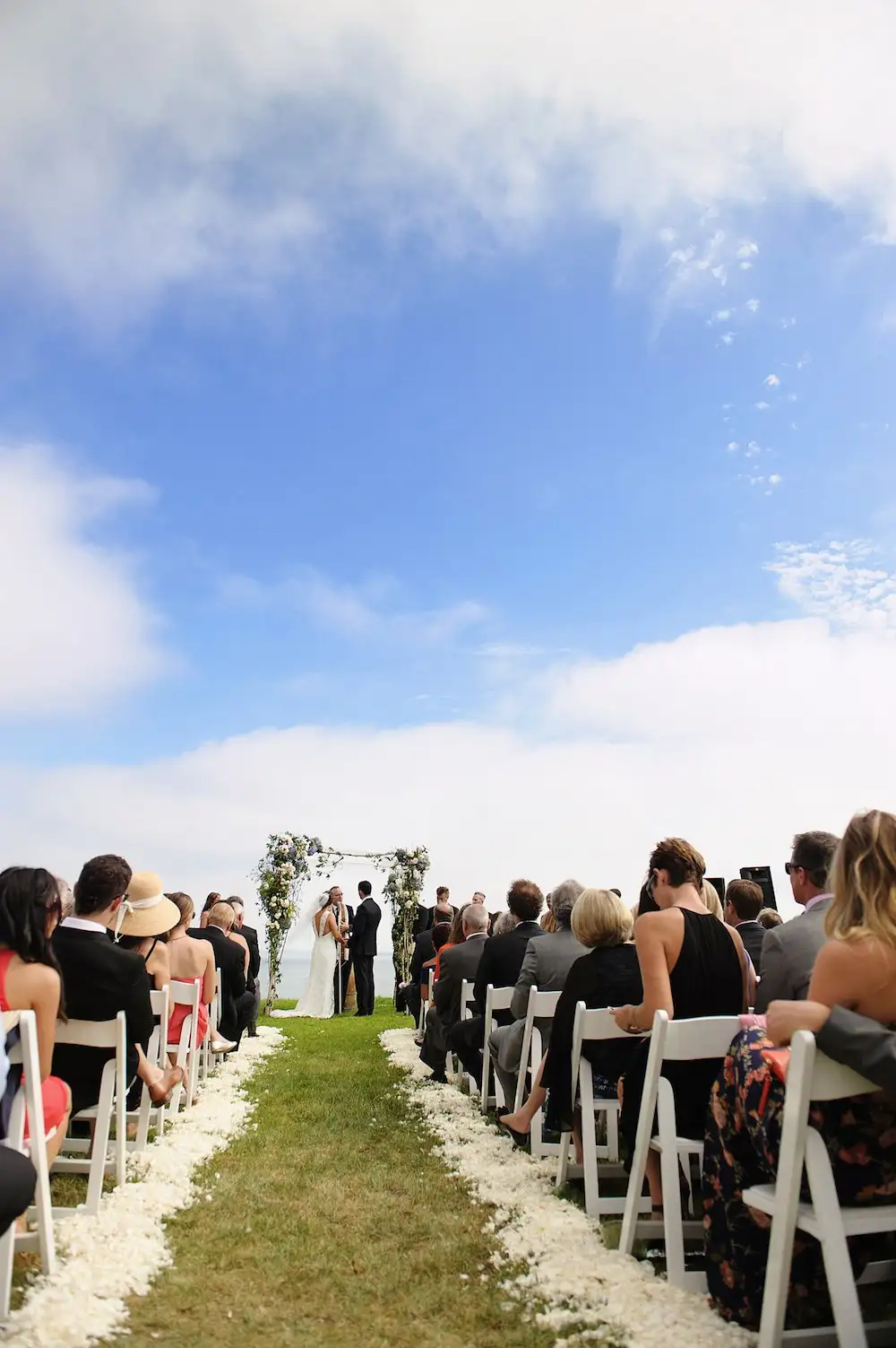 Real Wedding of Melissa Claire Egan + Matthew Katrosar - Inside Weddings