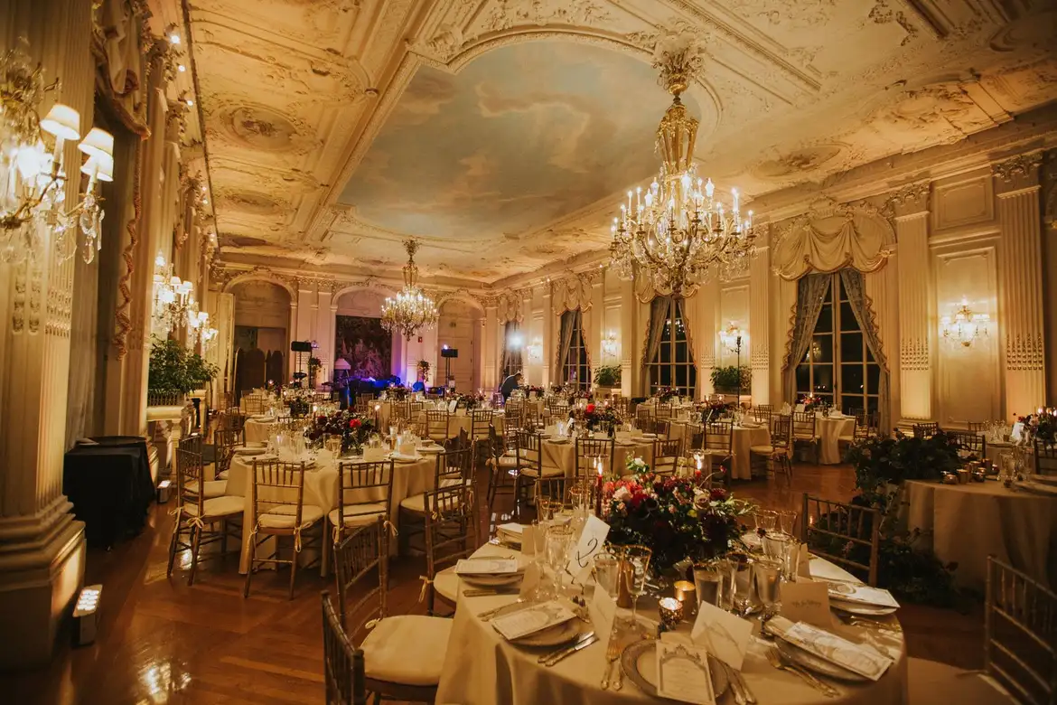 Luxe Wedding of NFL Player Tahir Whitehead at Elegant Castle Venue ...