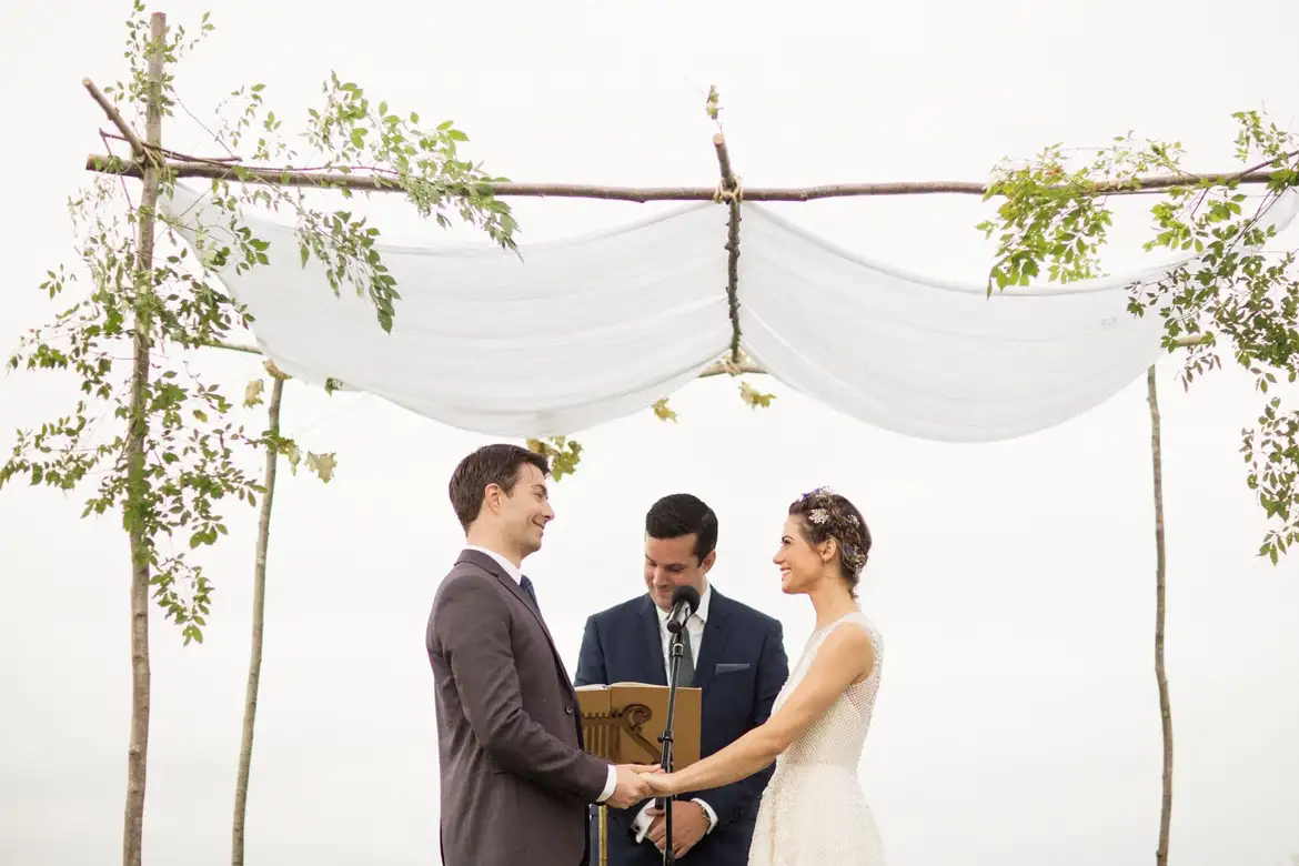 Real Wedding of Lyndsy Fonseca + Noah Bean - Inside Weddings