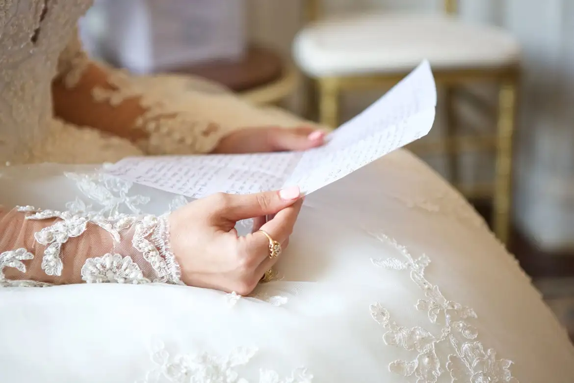 How to Write the Perfect Love Letters for Your Wedding Day