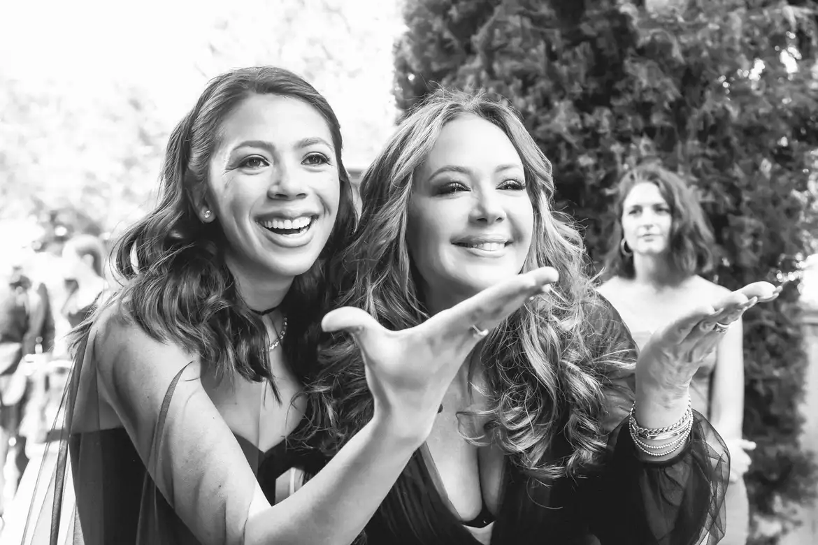 Cheryl Burke's Matron of Honor, Leah Remini