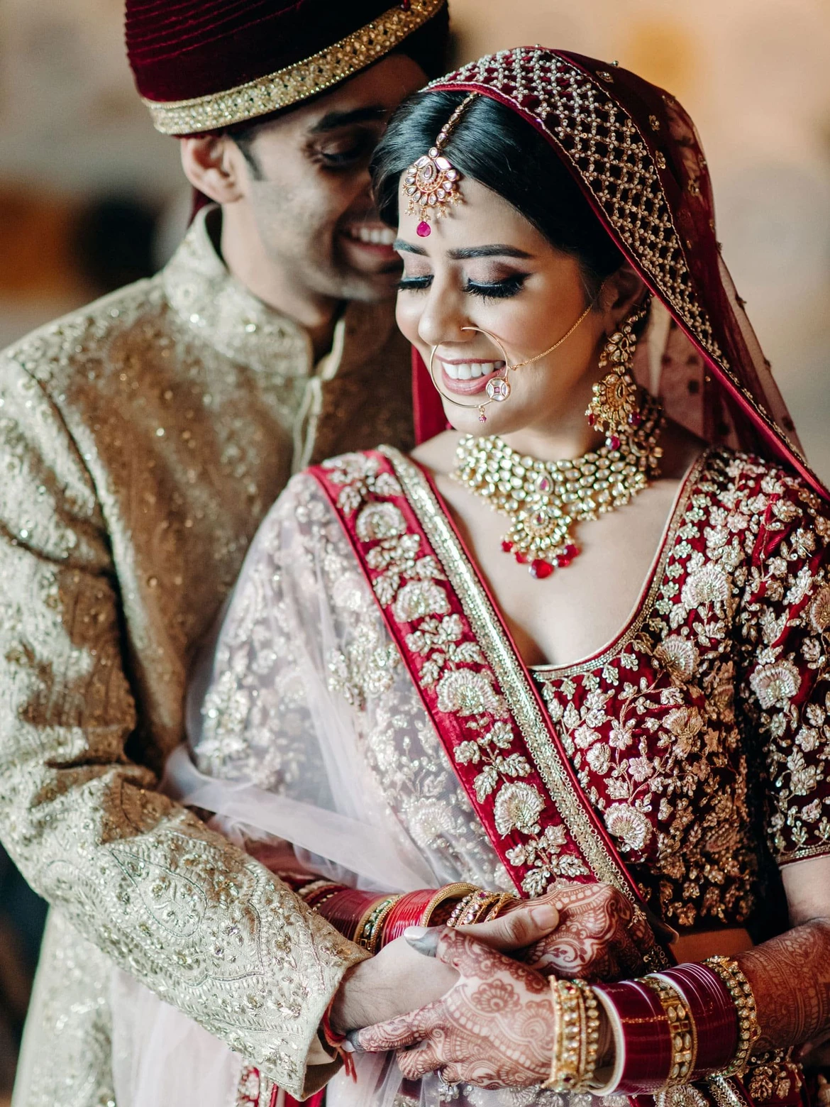 A Luxury Fall Wedding with Hindu & Western Traditions