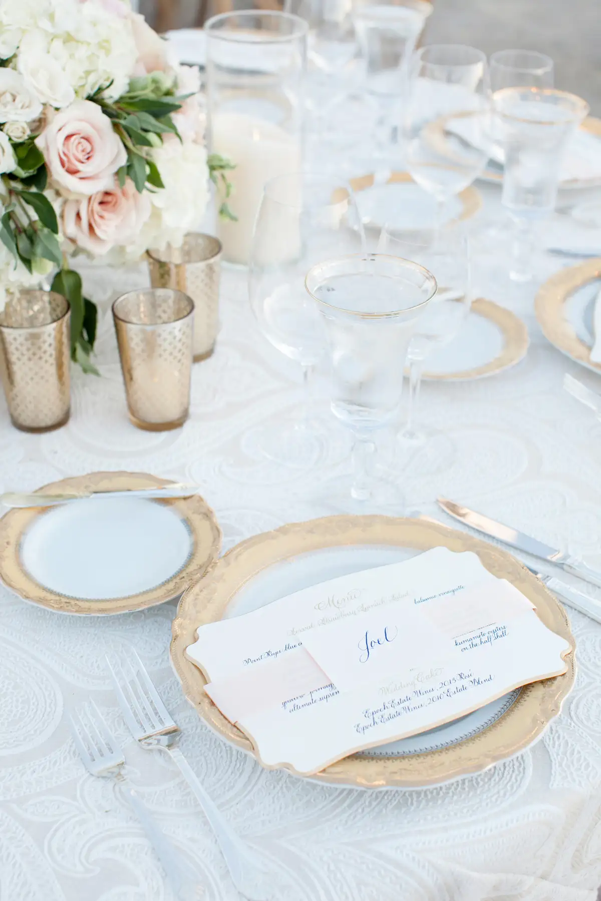 Inspiring Patterned Table Linens for Your Wedding Reception