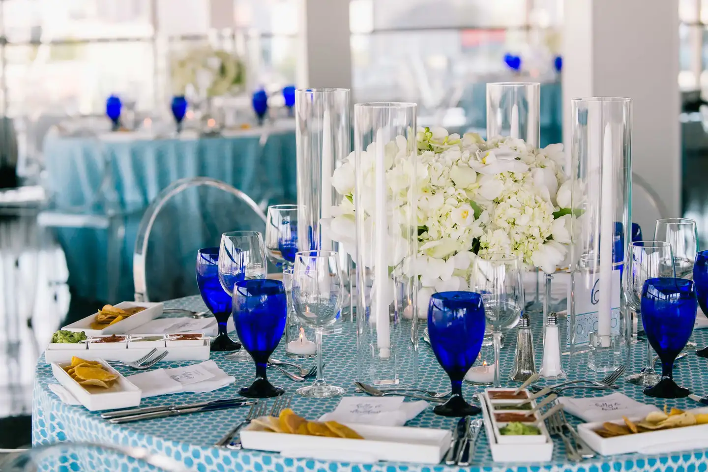 Inspiring Patterned Table Linens for Your Wedding Reception