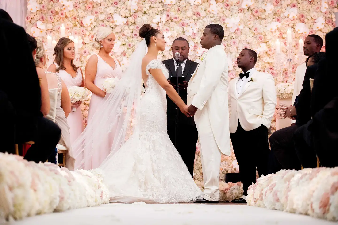 Tracy Morgan & Megan Wollover's Luxury Wedding - Inside Weddings