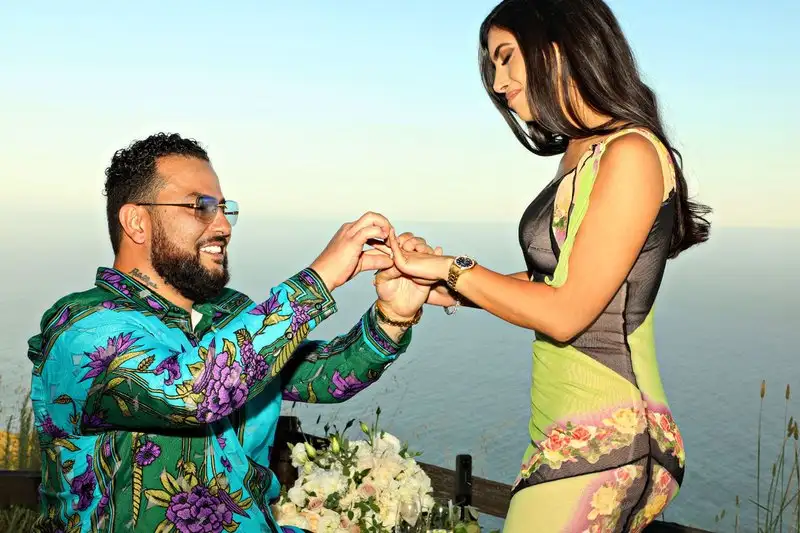 Rapper Belly Proposed to Dina Rabadi in Big Sur, California
