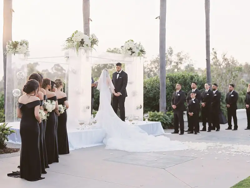 Wedding ceremony lineup 60 photos - Astyledwedding.com