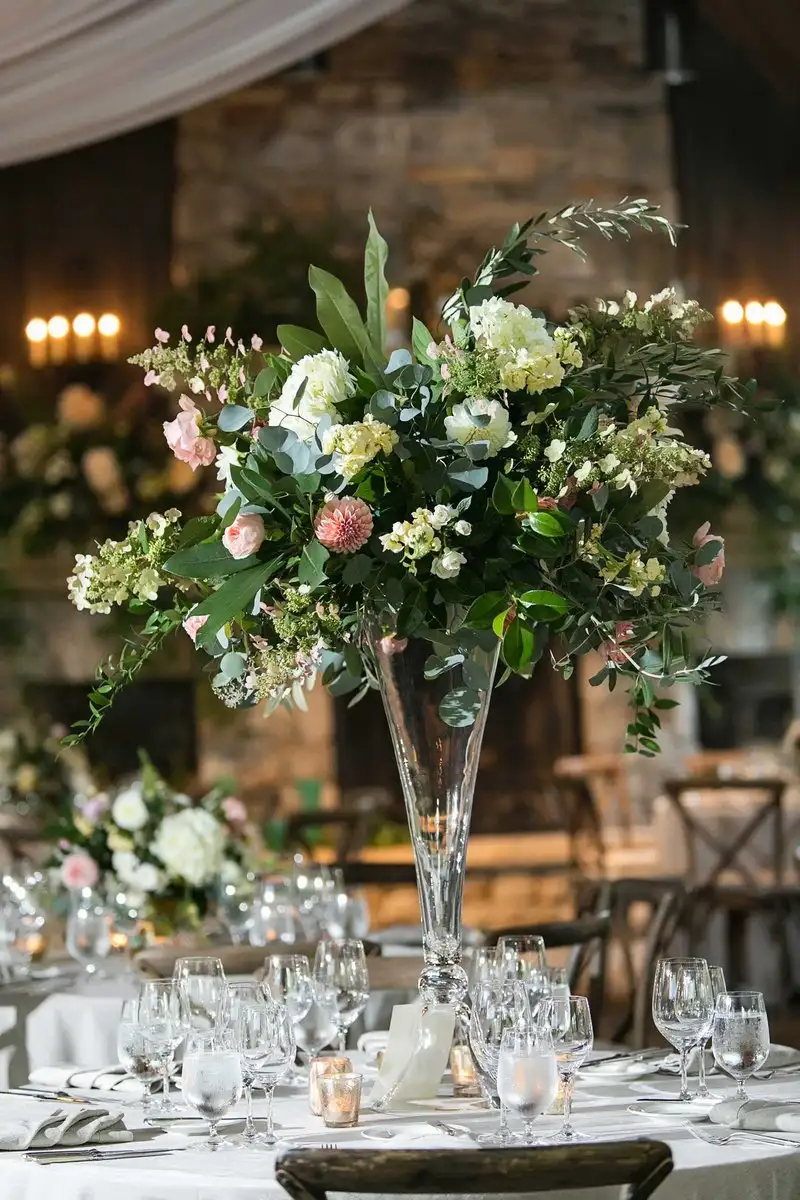 Green wedding centerpieces 60 photos - Astyledwedding.com