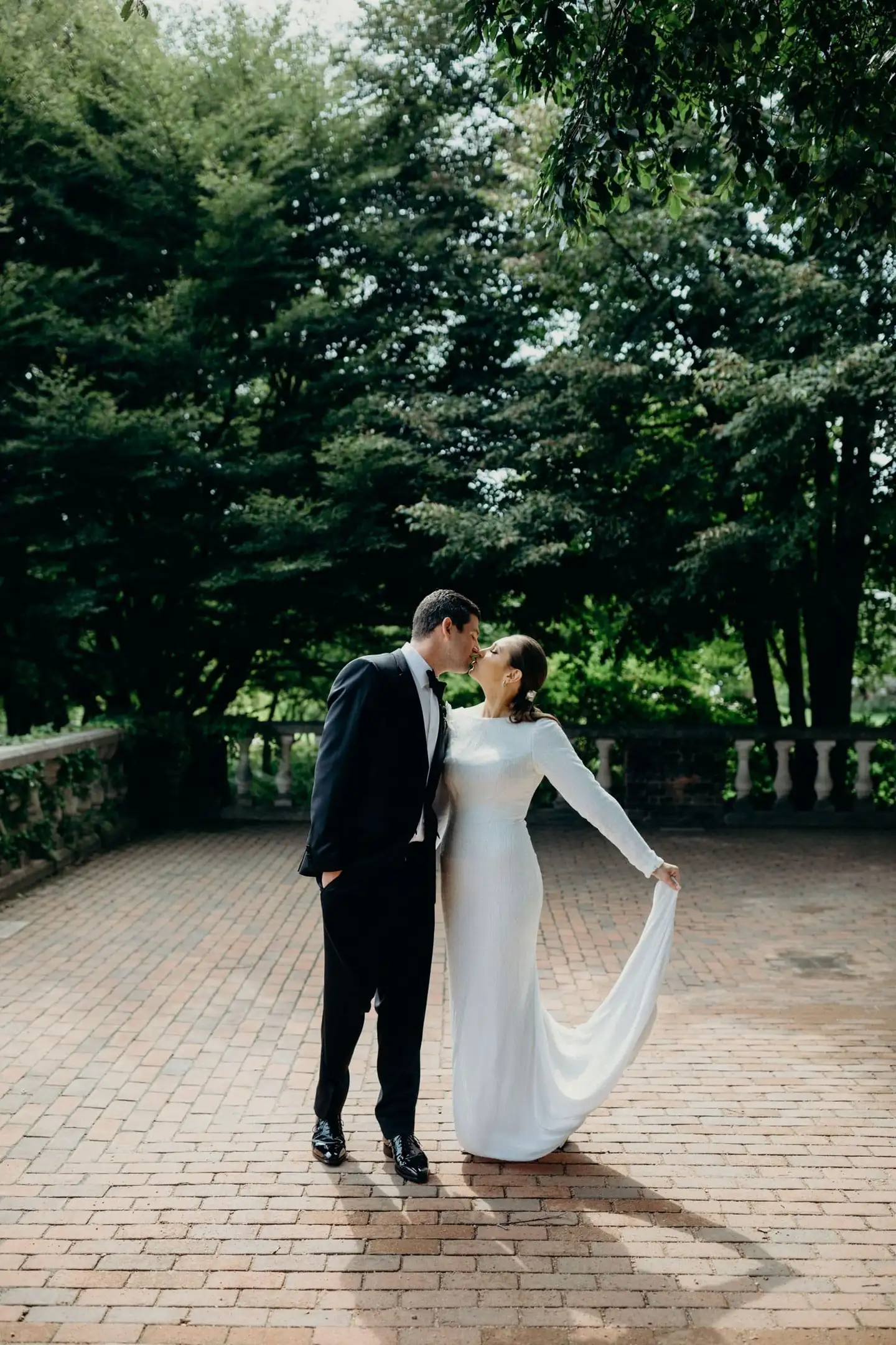Minimalist-Modern Wedding with a Clean, White Color Palette