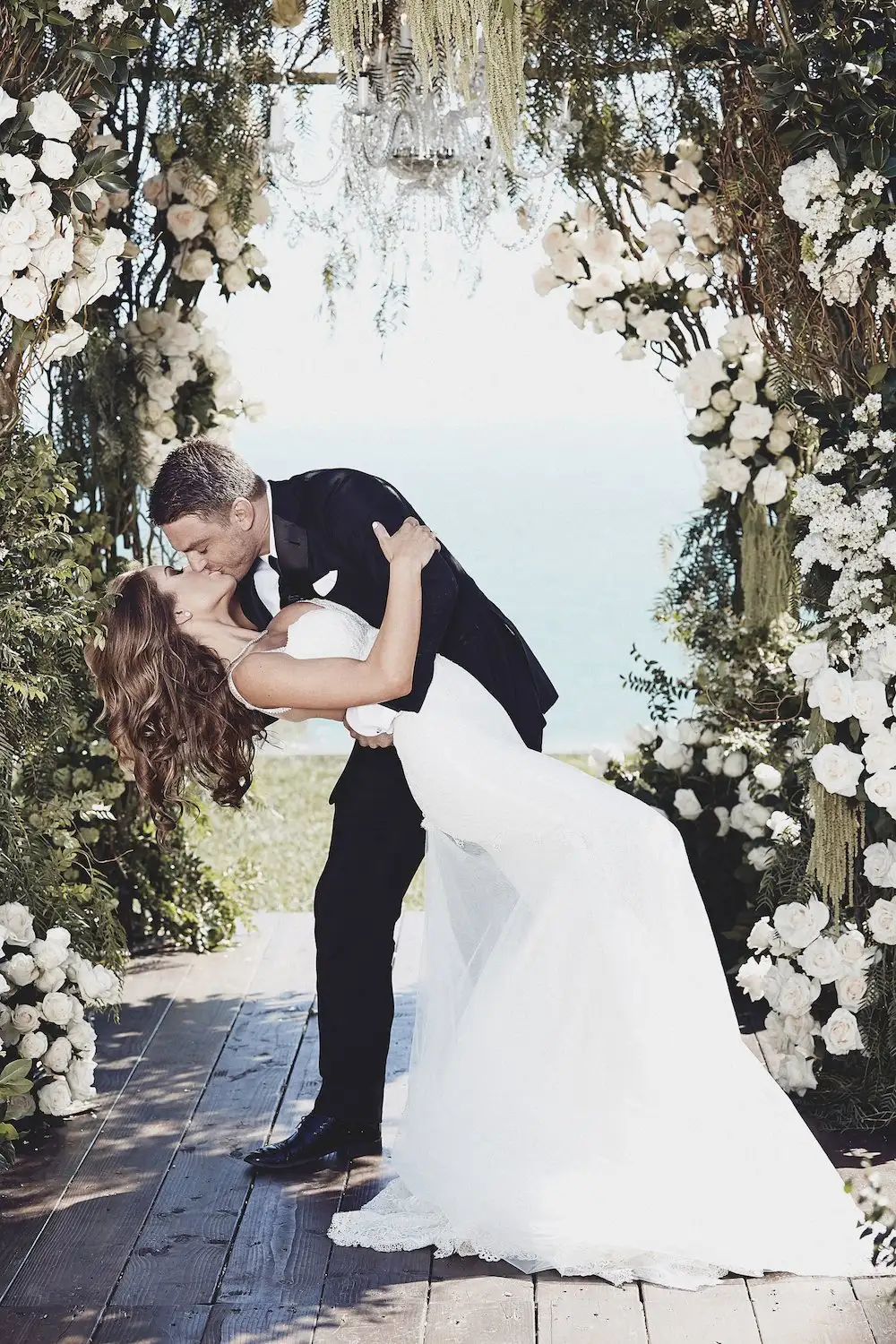 Aaron Zalewski and Brittney Palmer's Pacific Palisades Wedding