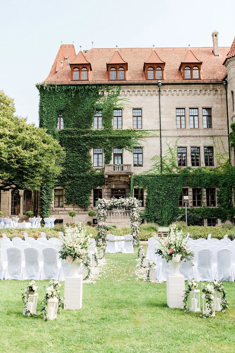 Fairy-Tale Wedding Abroad at Castle in Groom's Hometown in Germany ...
