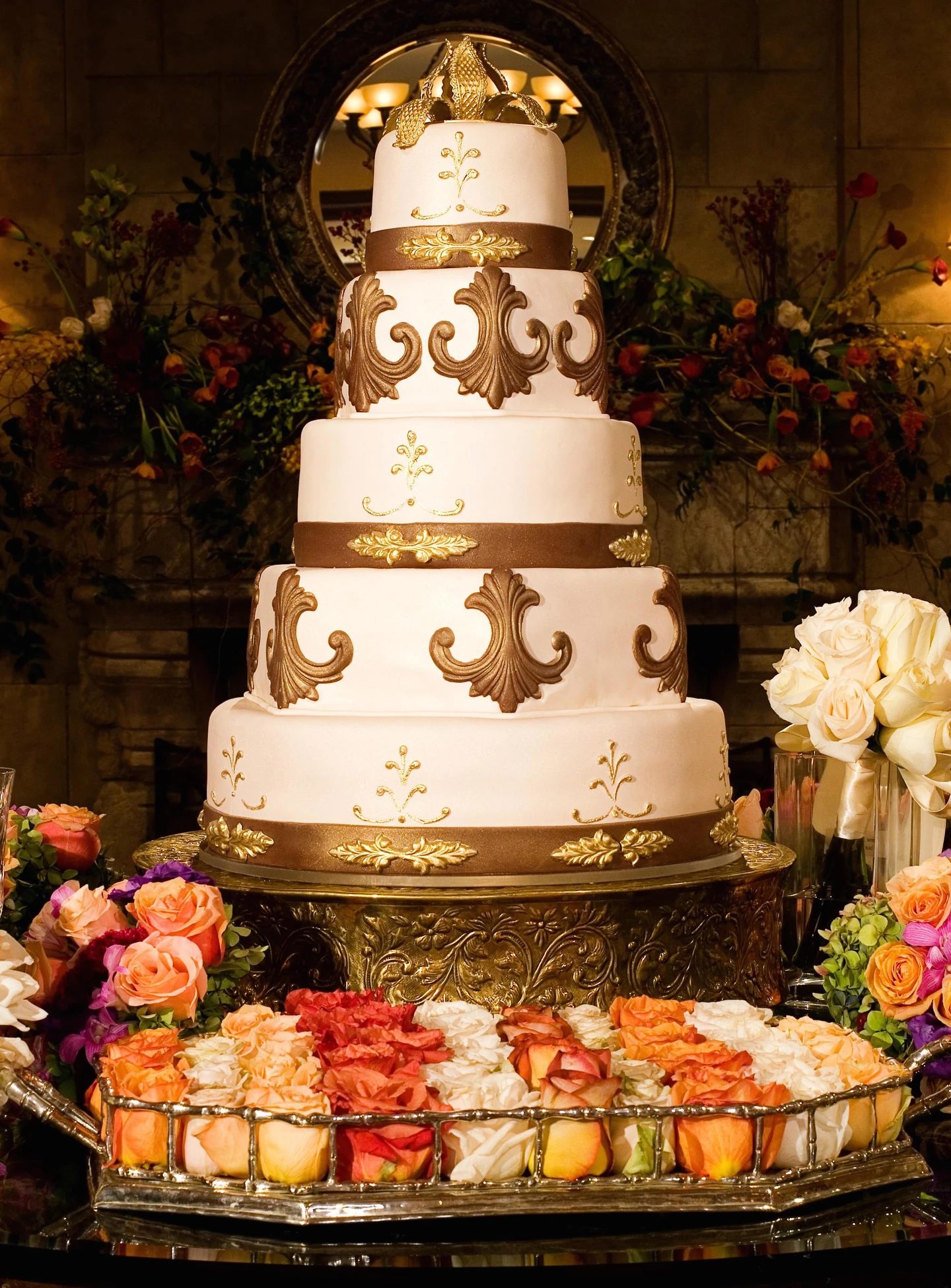 wedding cake inside