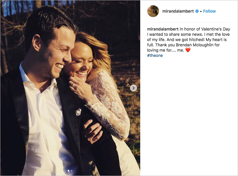 miranda lambert wedding