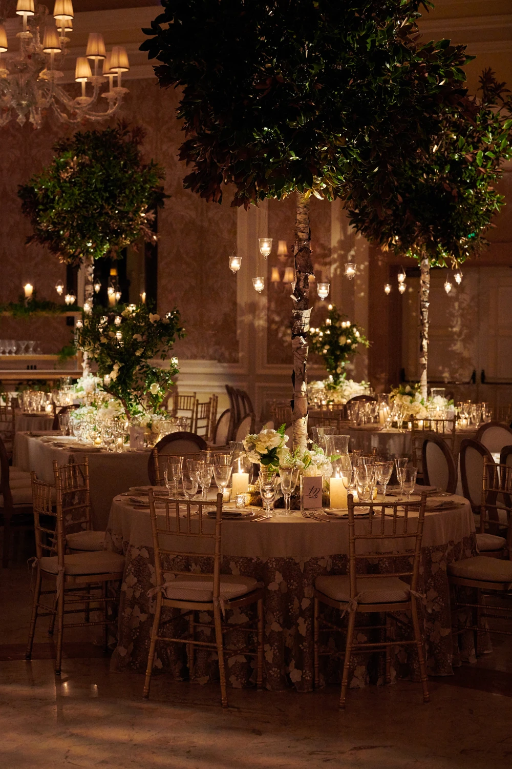 forest wedding theme indoor