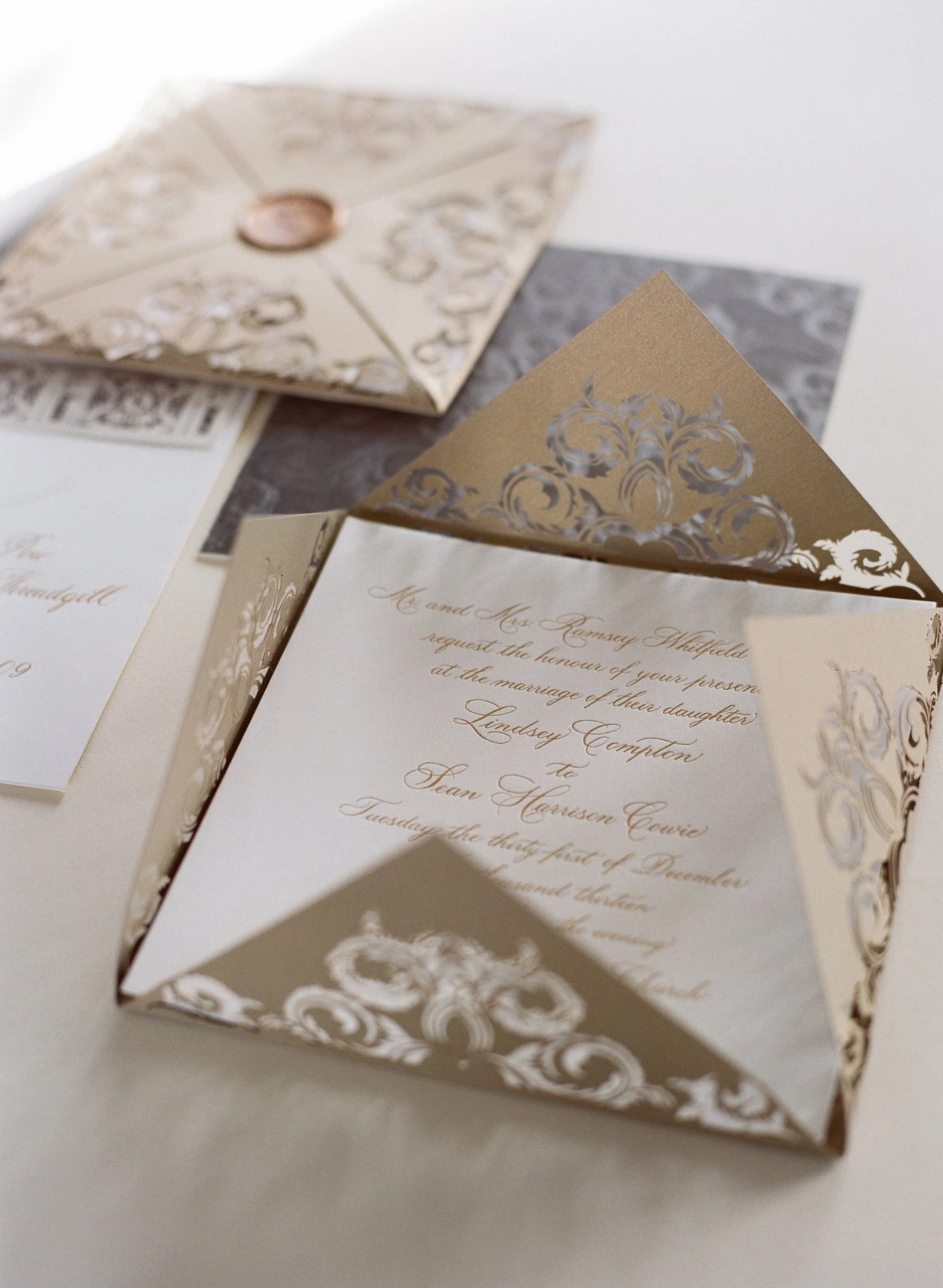 Laser-Cut Invitation
