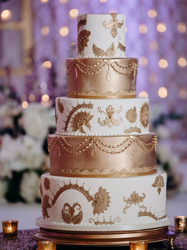 hidden wedding cake