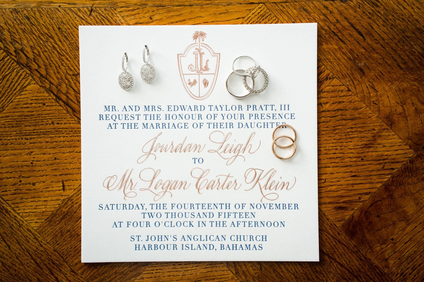 Bahamas Wedding Invitation