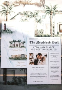 MLB Player Cody Wilson's Winter Wedding in Florida
