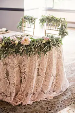 Ornately Patterned Linens