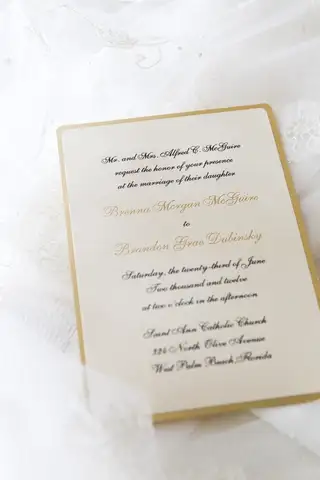 Real Wedding of Brenna McGuire + Brandon Dubinsky - Inside Weddings