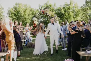 Actor + Model Nick Bateman + Maria Corrigan's Wedding - Inside Weddings