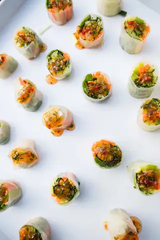 Colorful Nobu Sushi Rolls