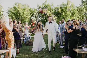 Actor + Model Nick Bateman + Maria Corrigan's Wedding - Inside Weddings