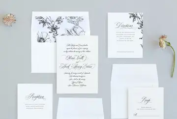 25+ Traditional Wedding Invitations for Classic Weddings