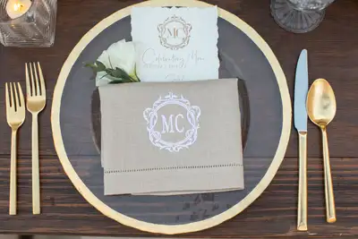 How to Incorporate a Custom Monogram | Inside Weddings