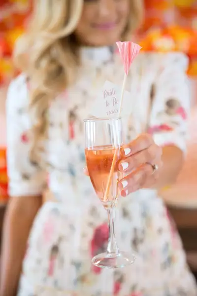 Stylish Bridal Shower with Pops of Punchy Shades & Lovely Florals ...