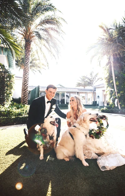 MLB Player Cody Wilson's Winter Wedding in Florida