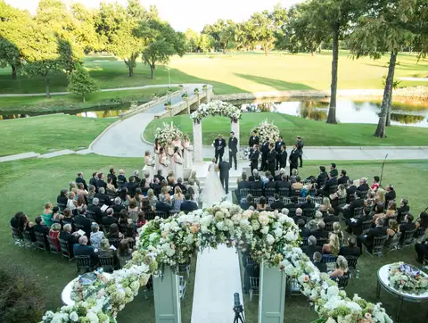 Dallas Country Club Wedding Ceremony