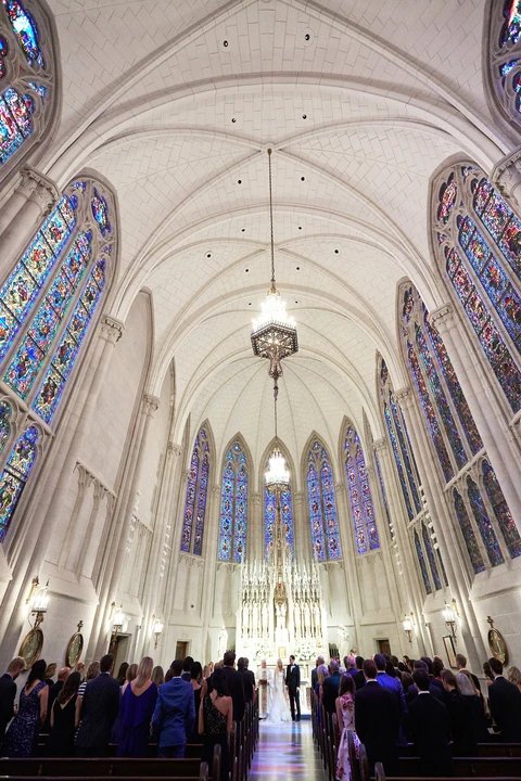 Catholic Ceremony + Soft, Romantic Fairy-Tale Reception in Chicago ...