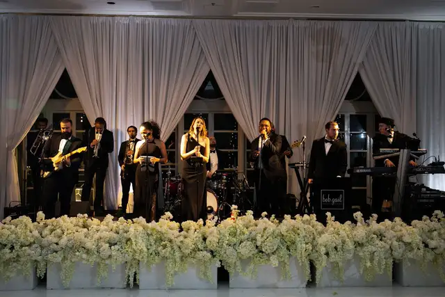 Live Band at Ballroom Reception in LA