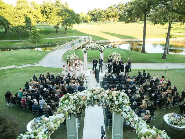 Dallas Country Club Wedding Ceremony