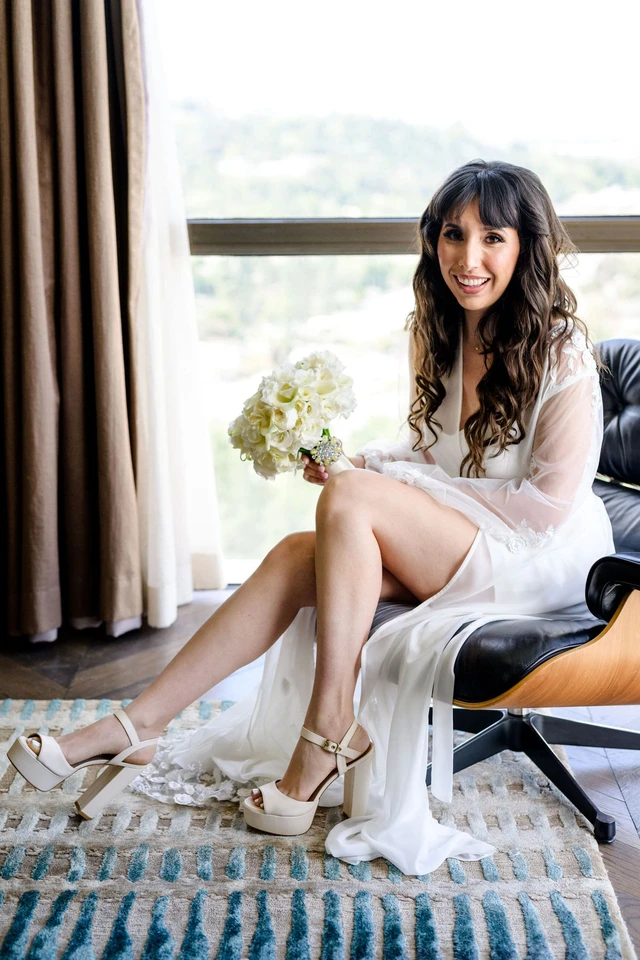 Spring-Themed Pastel Ceremony + Luxury Ballroom Reception