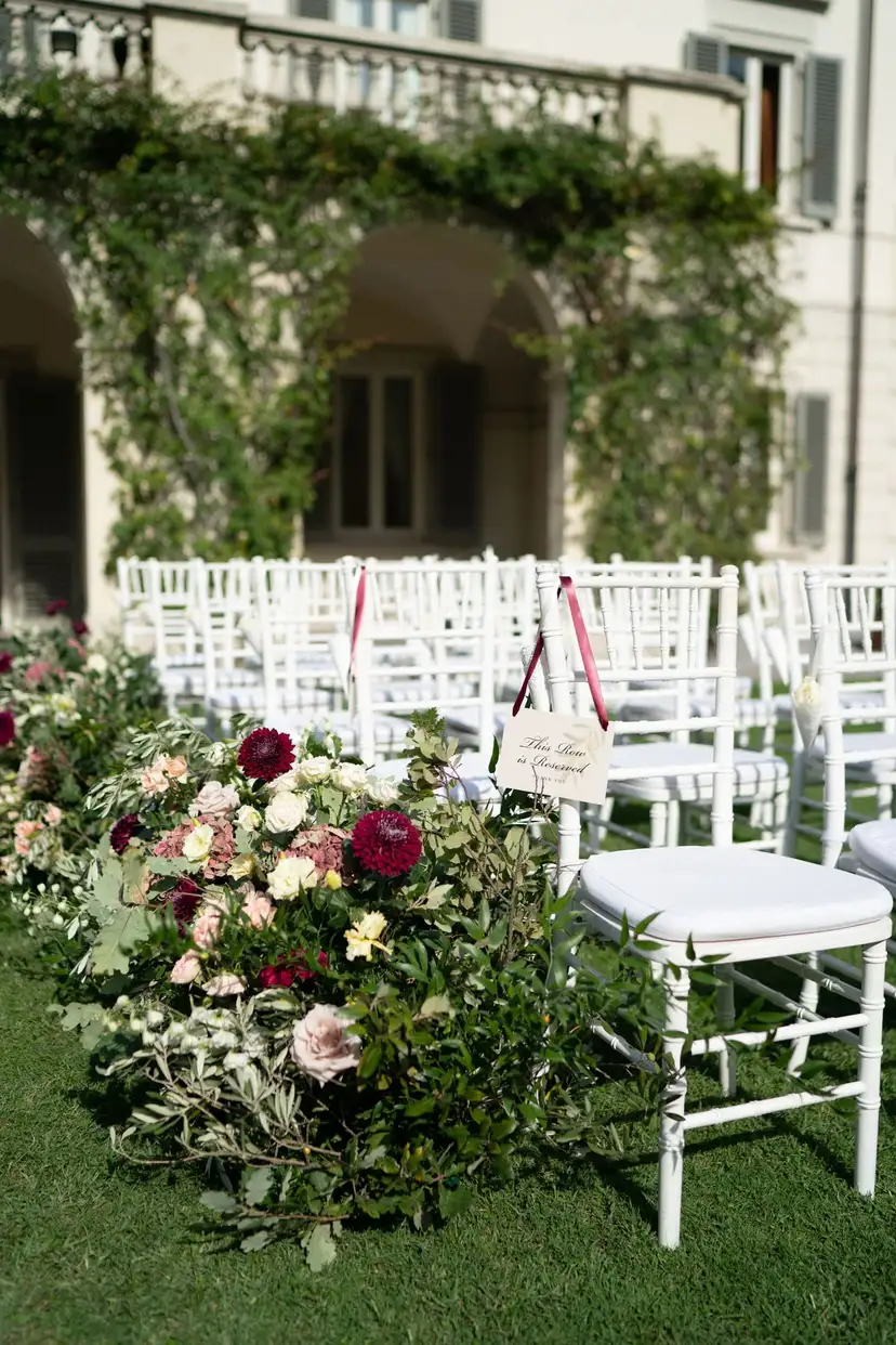 Romantic Fall Wedding Overlooking the Duomo in Florence, Italy