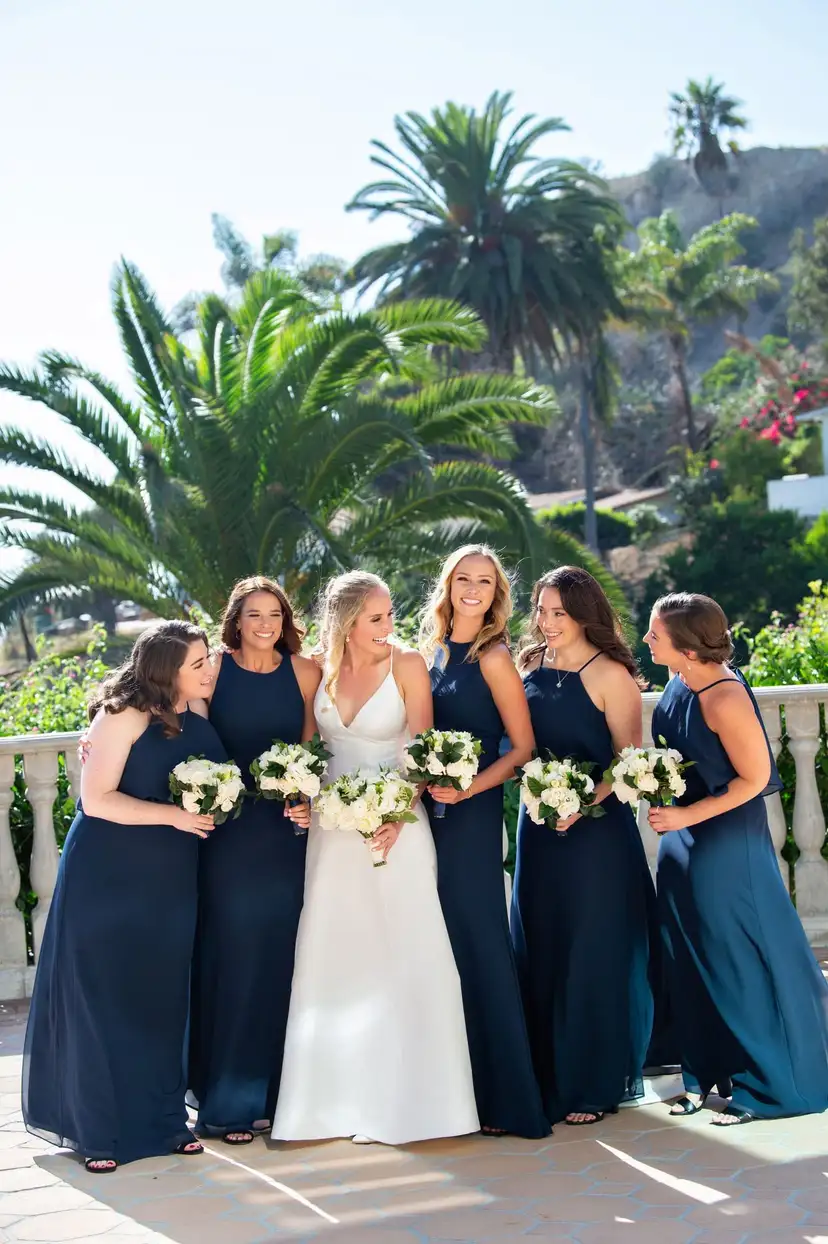 Ocean-View Ceremony + Elegant Reception with Fall-Inspired Décor in ...
