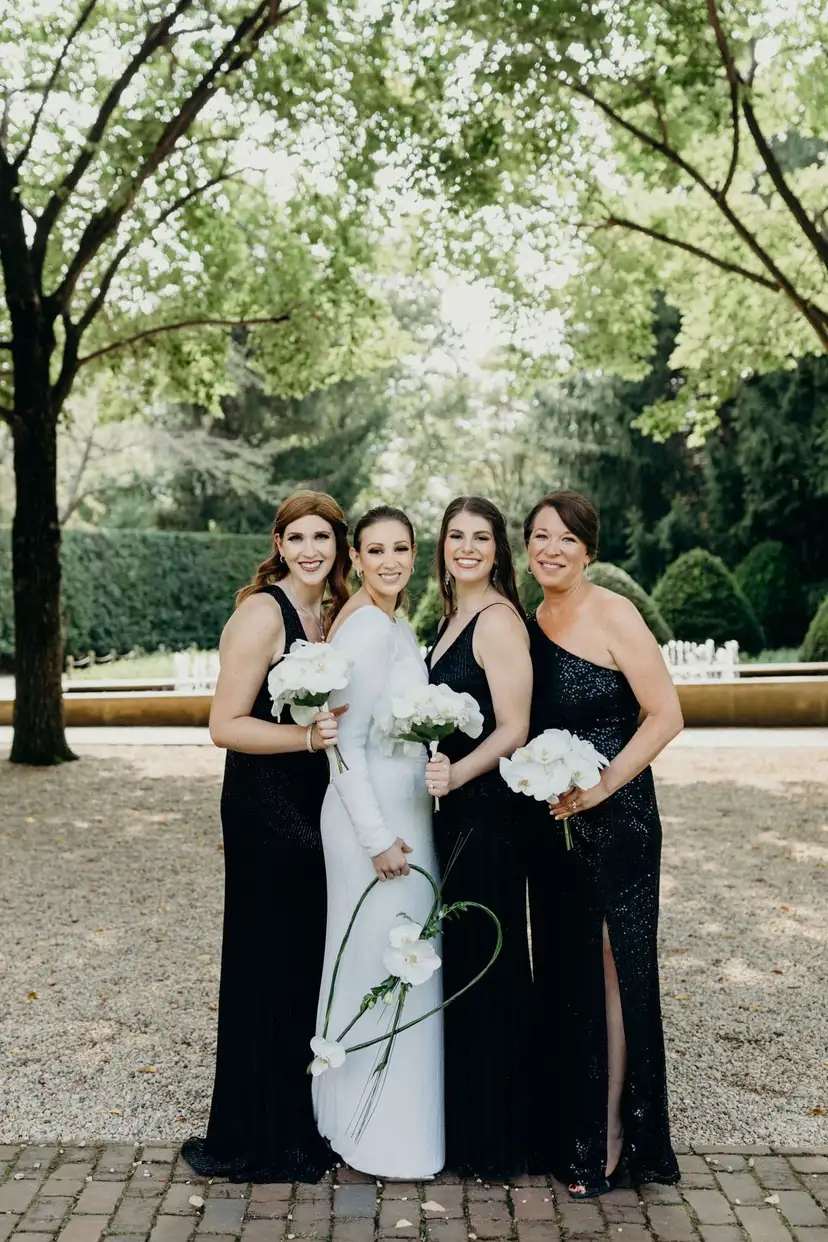 Minimalist-Modern Wedding with a Clean, White Color Palette